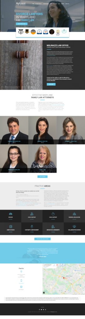 Mulinazzi Law Office - Web Design Company