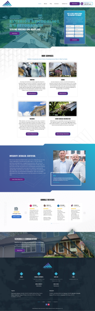 Michaelson Railey Improvements - Web Design Company